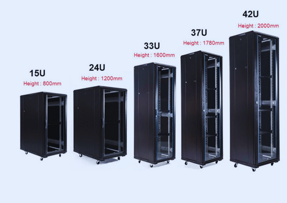 Tủ server 19 inch sâu 800mm có hệ thống làm mát - Tân Quốc Hùng chuyên ...