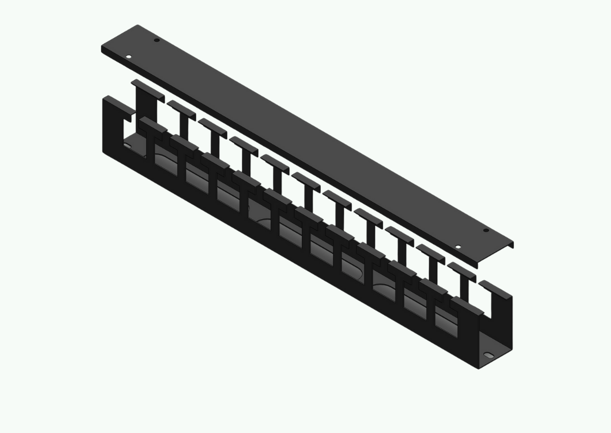 Phụ kiện tủ rack như thanh nguồn PDU, patch panel, cable management ...